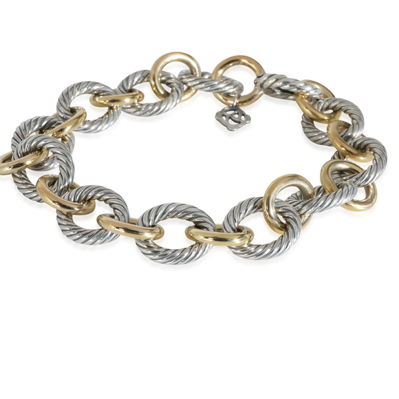 David Yurman | Jewelry | David Yurman Chain Collection Bracelet In 8k ...